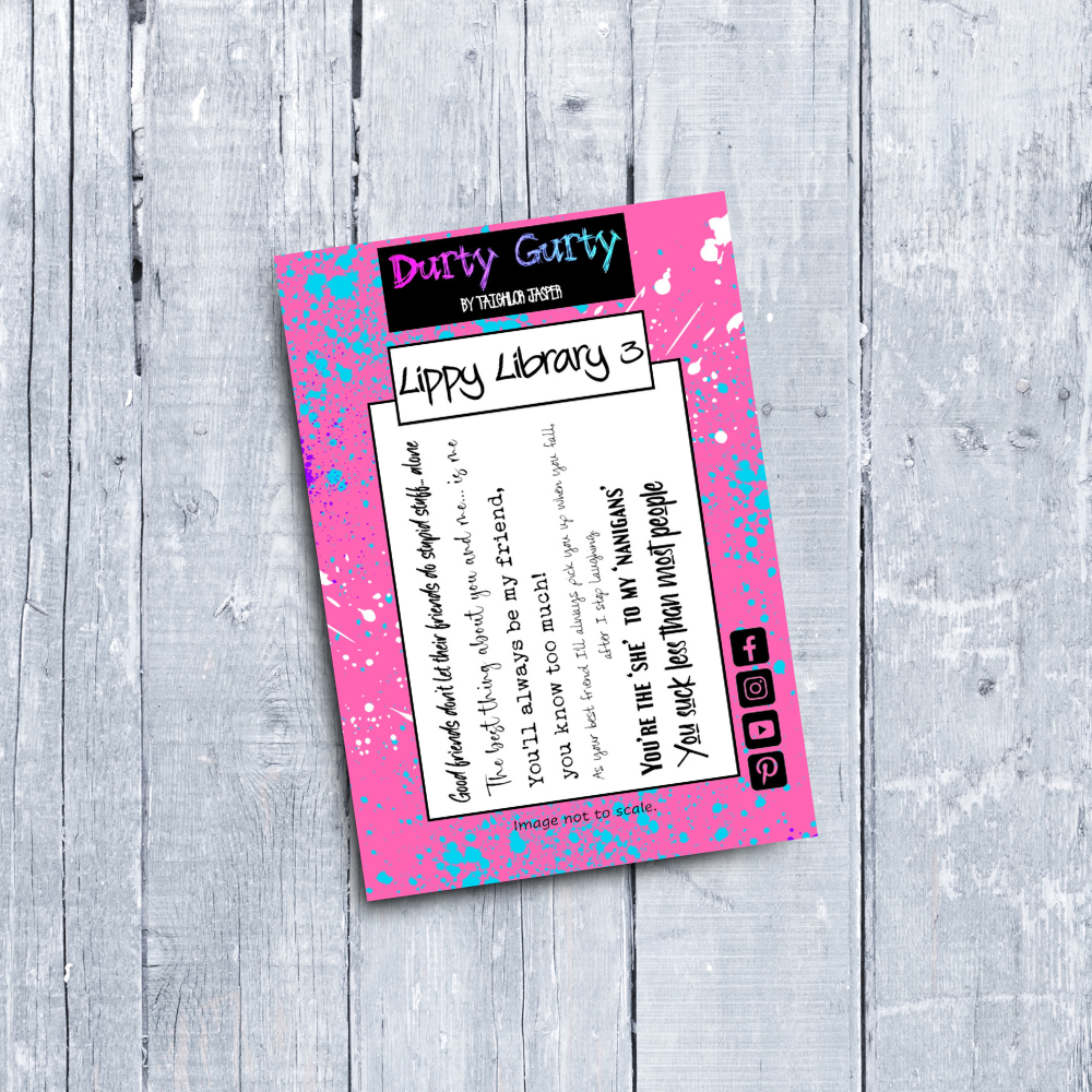 Lippy Library 3 – Pretty Gets Gritty