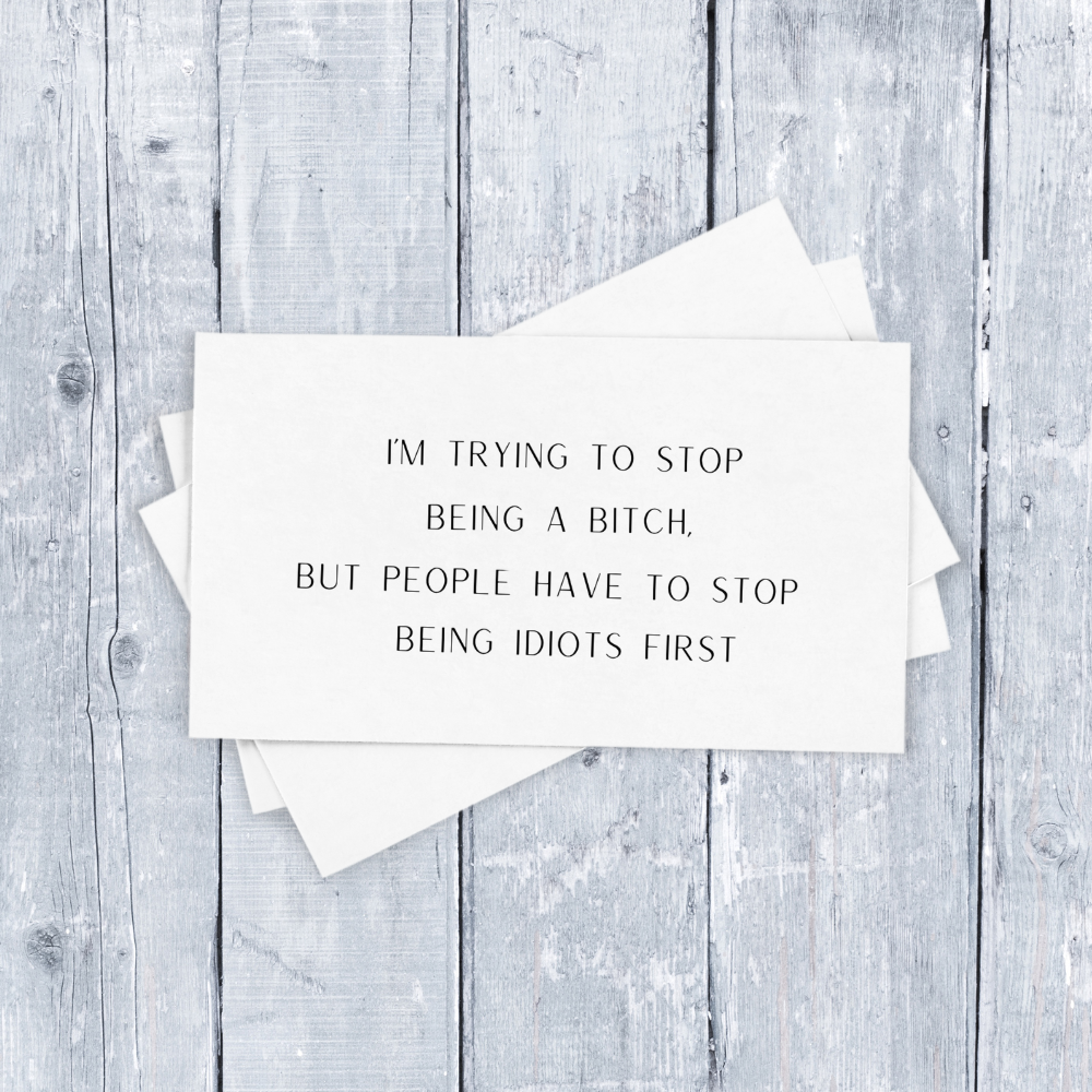 I'm Trying Stamp – Pretty Gets Gritty