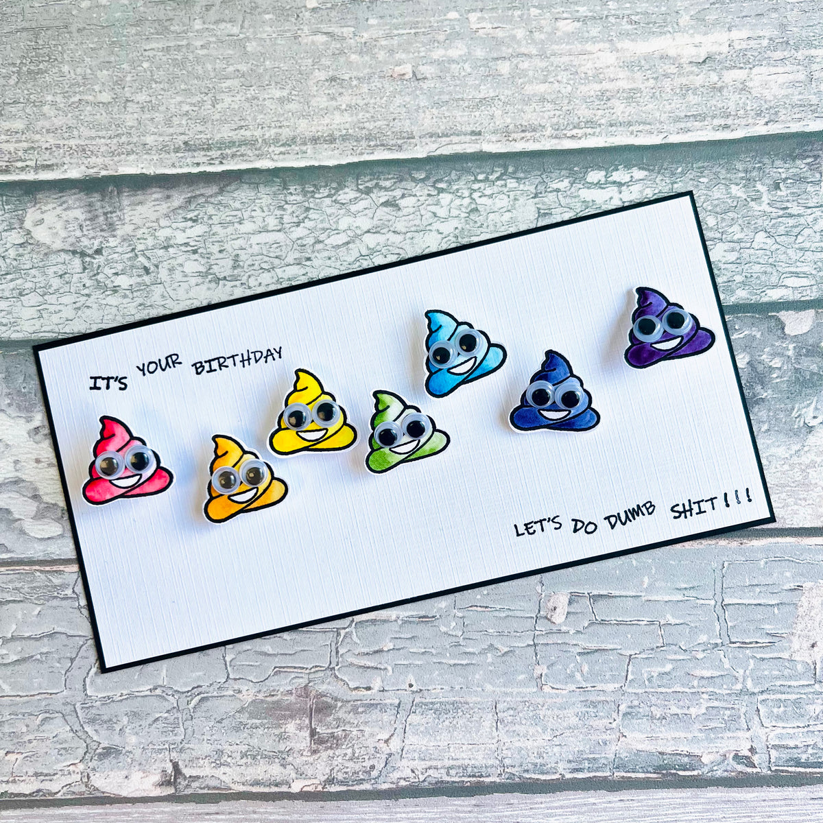 Funny Shit A5 Stamp Set – Pretty Gets Gritty