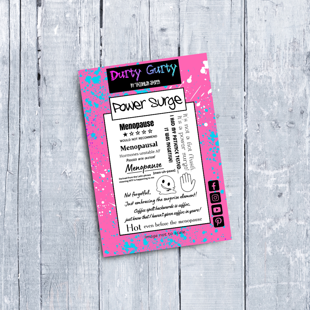 Power Surge A6 Stamp Set – Pretty Gets Gritty