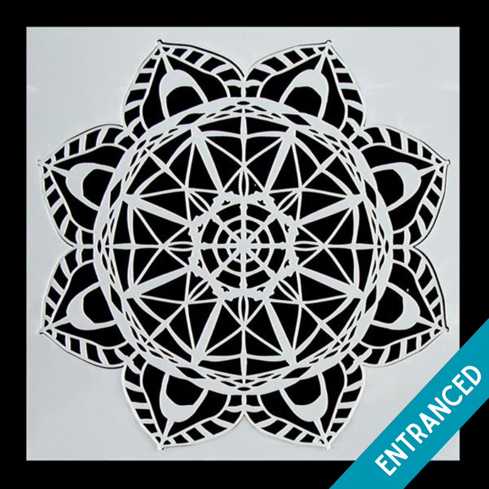 Entranced 15x15 Mask | Pretty Gets Gritty