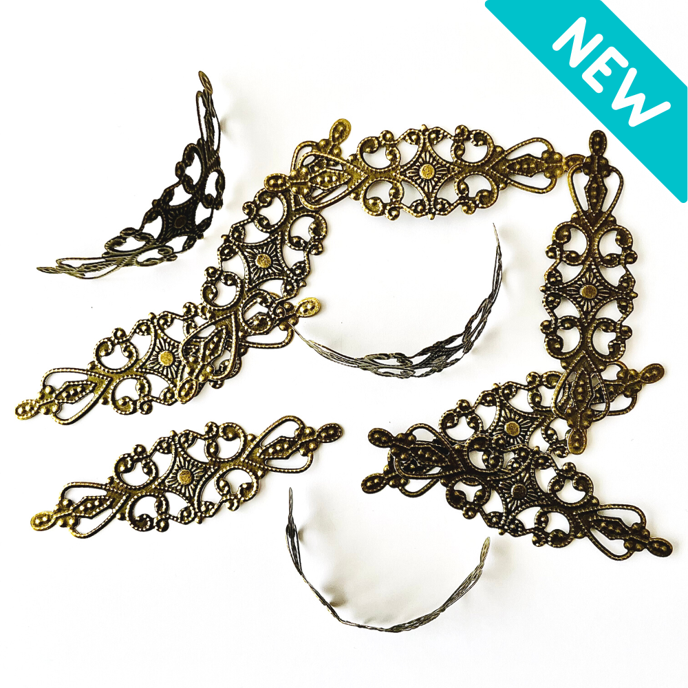 Filigree Link- 10 Pack – Pretty Gets Gritty